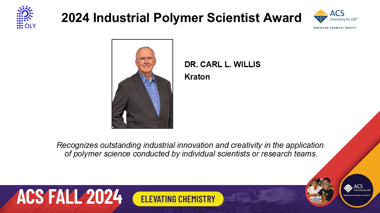Industrial Polymer Scientist Award – Division of Polymer Chemistry, Inc.